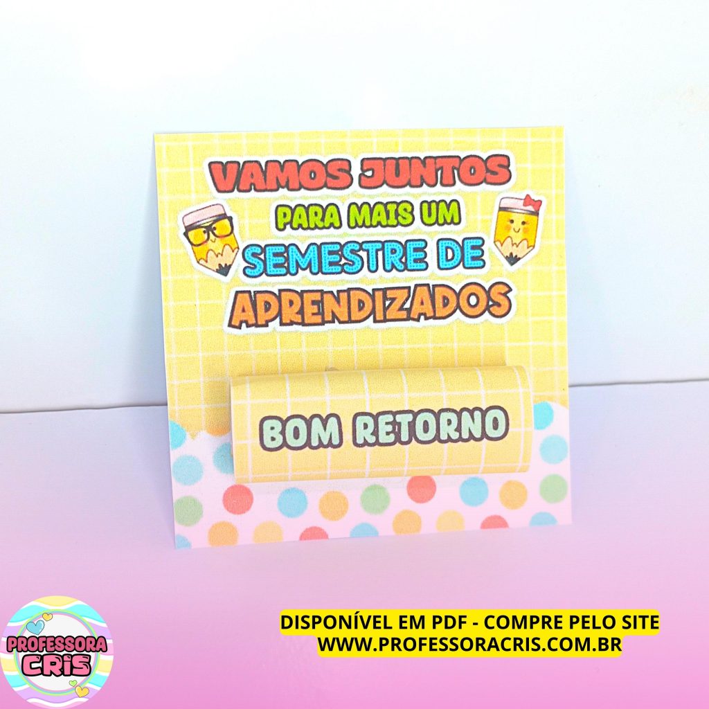 PDF KIT Retorno às aulas Segundo Semestre – Professora Cris – Ensinando ...