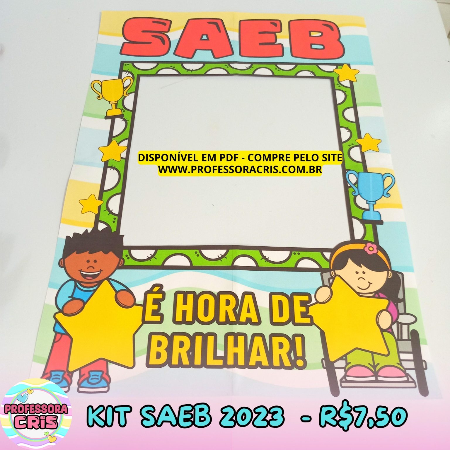 PDF kit SAEB 2023 – Professora Cris – Ensinando com carinho