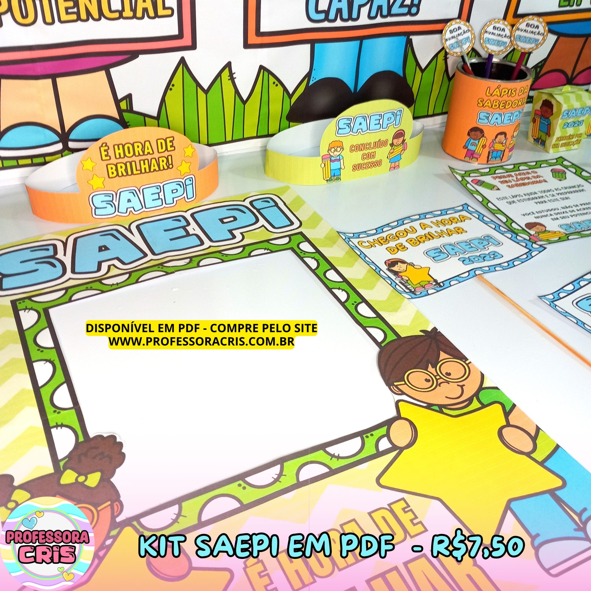 KIT SAEPI 2023 – Professora Cris – Ensinando com carinho