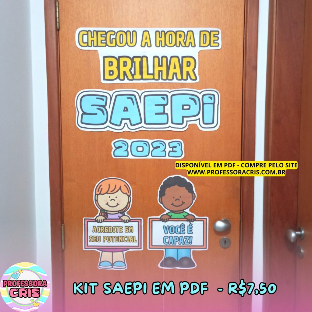 KIT SAEPI 2023 – Professora Cris – Ensinando com carinho
