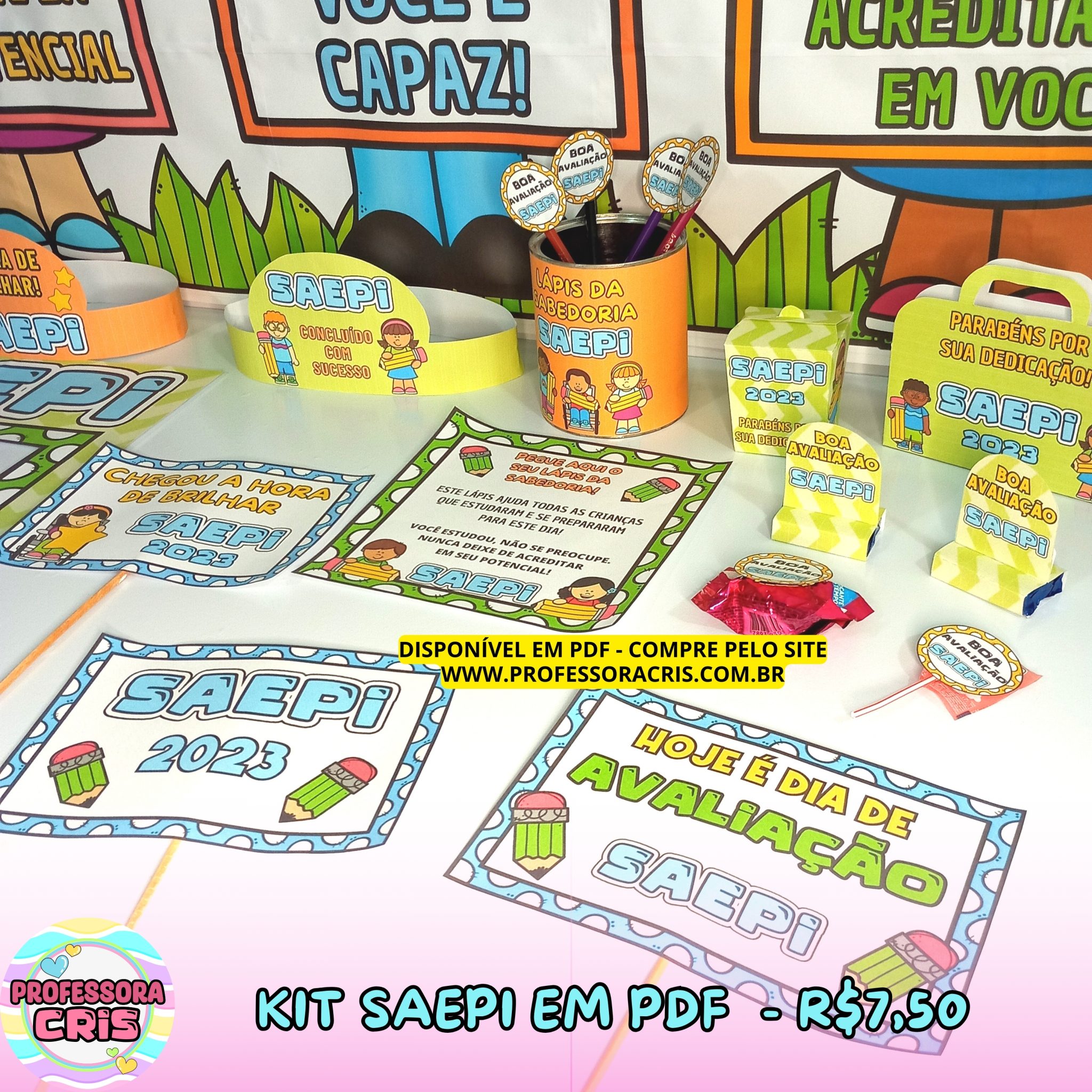 KIT SAEPI 2023 – Professora Cris – Ensinando com carinho