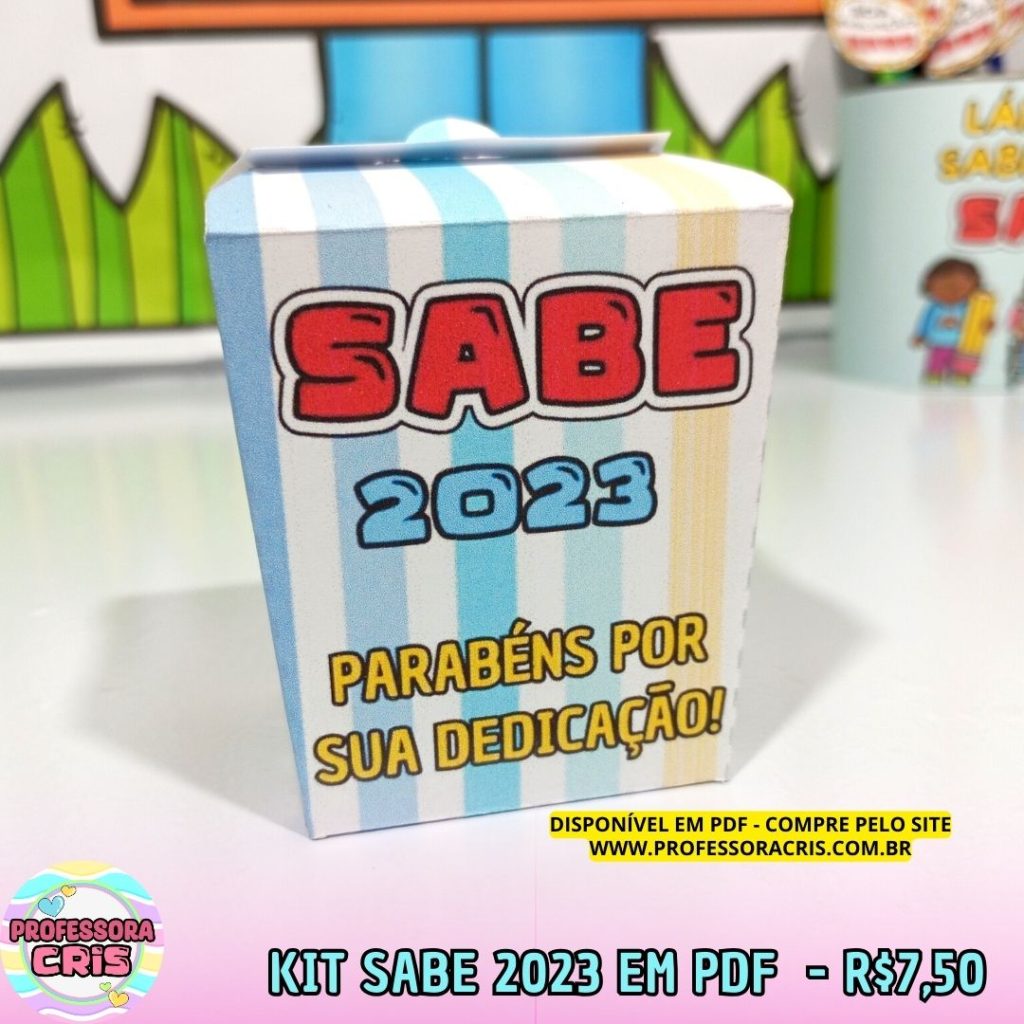 KIT SABE (Bahia) 2023 – Professora Cris – Ensinando com carinho
