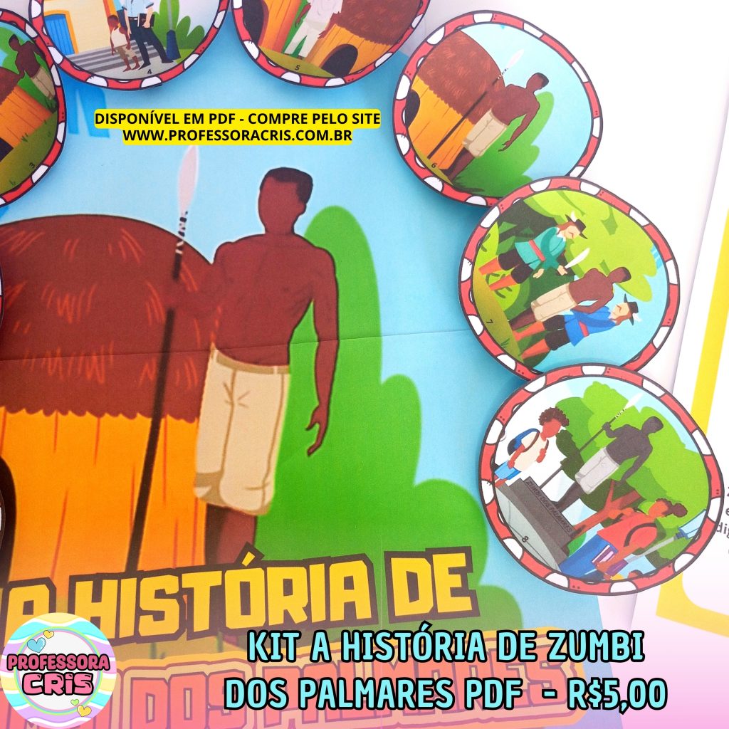 PDF Kit A história de Zumbi dos Palmares – Professora Cris – Ensinando ...