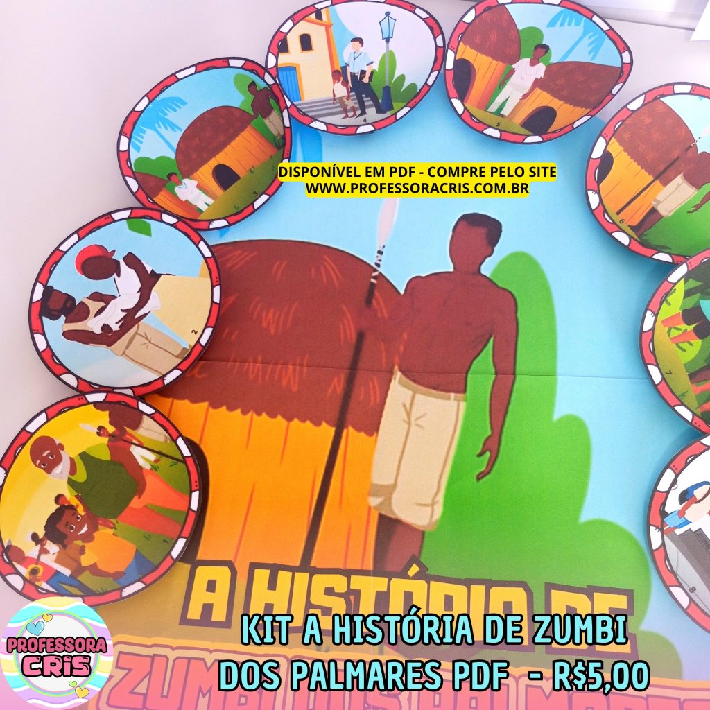 PDF Kit A história de Zumbi dos Palmares – Professora Cris – Ensinando ...