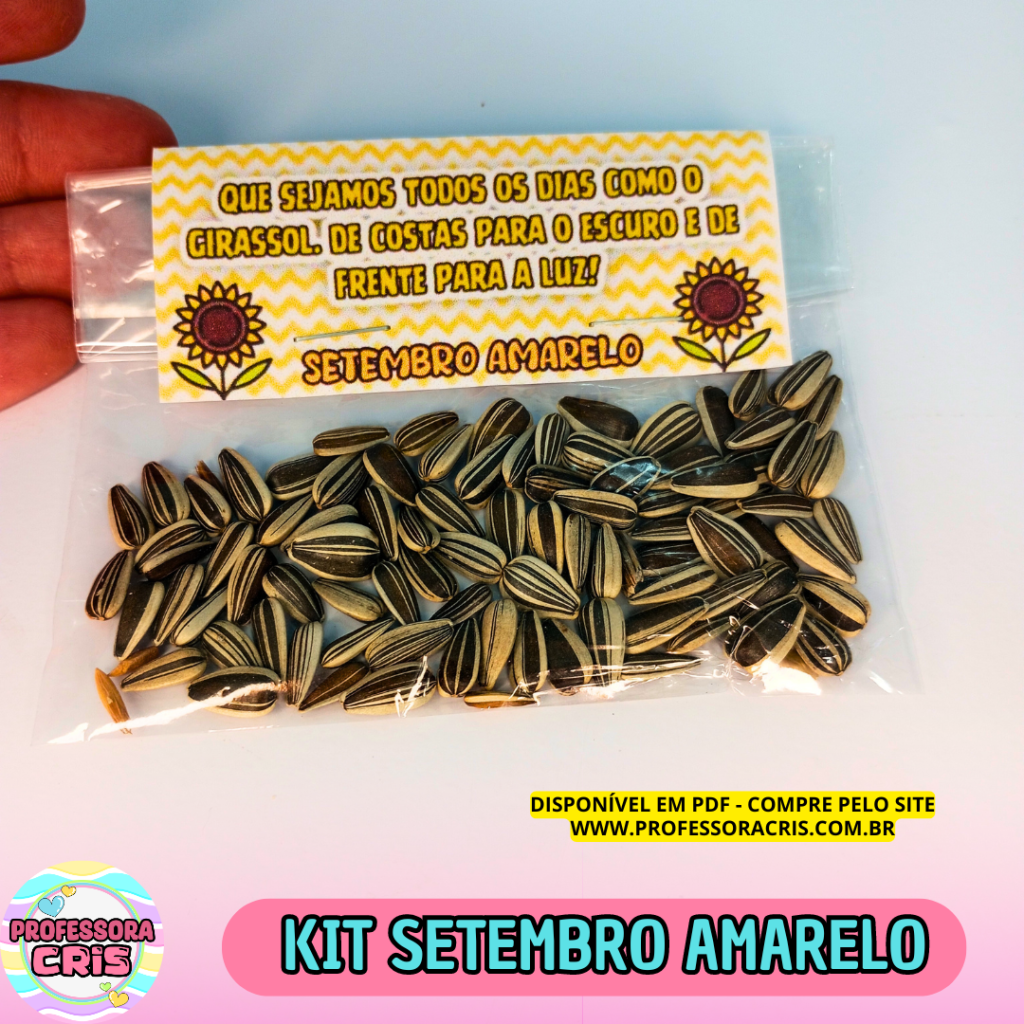 PDF KIT SETEMBRO AMARELO – Professora Cris – Ensinando com carinho PDF KIT SETEMBRO AMARELO – Professora Cris – Ensinando com carinho
