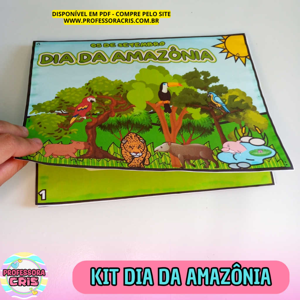 PDF KIT Dia da Amazônia – Professora Cris – Ensinando com carinho
