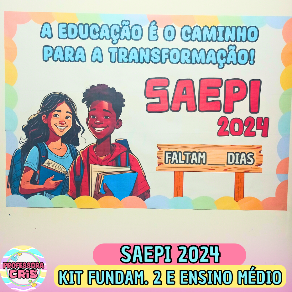 Kit SAEPI 2024 – Fundamental 2 e Ensino Médio – Professora Cris ...